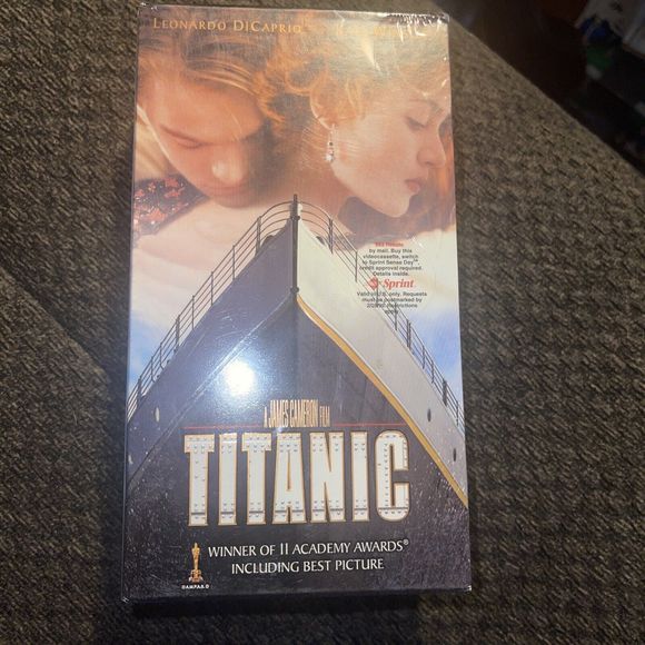Media | Titanic Vhs New Sealed 2tape Set 1997 Leonardo Dicaprio Kate ...